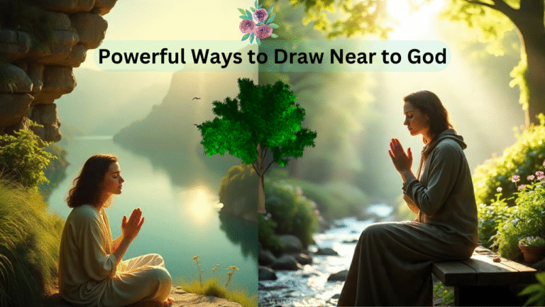 6 Powerful Ways to Draw Near to God Today