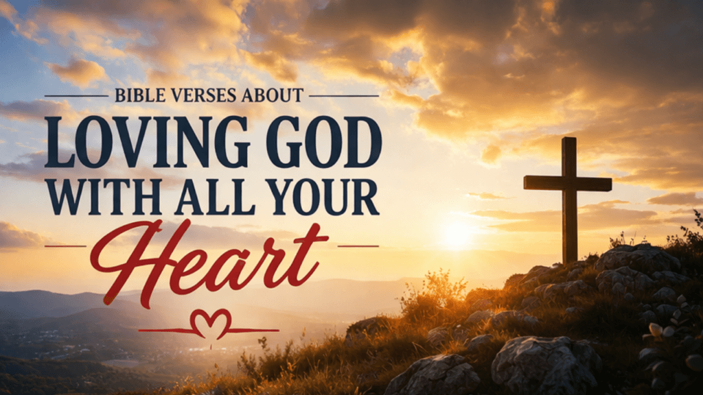 25 Bible Verses About Loving God with All Your Heart: Deepen Your Faith ...